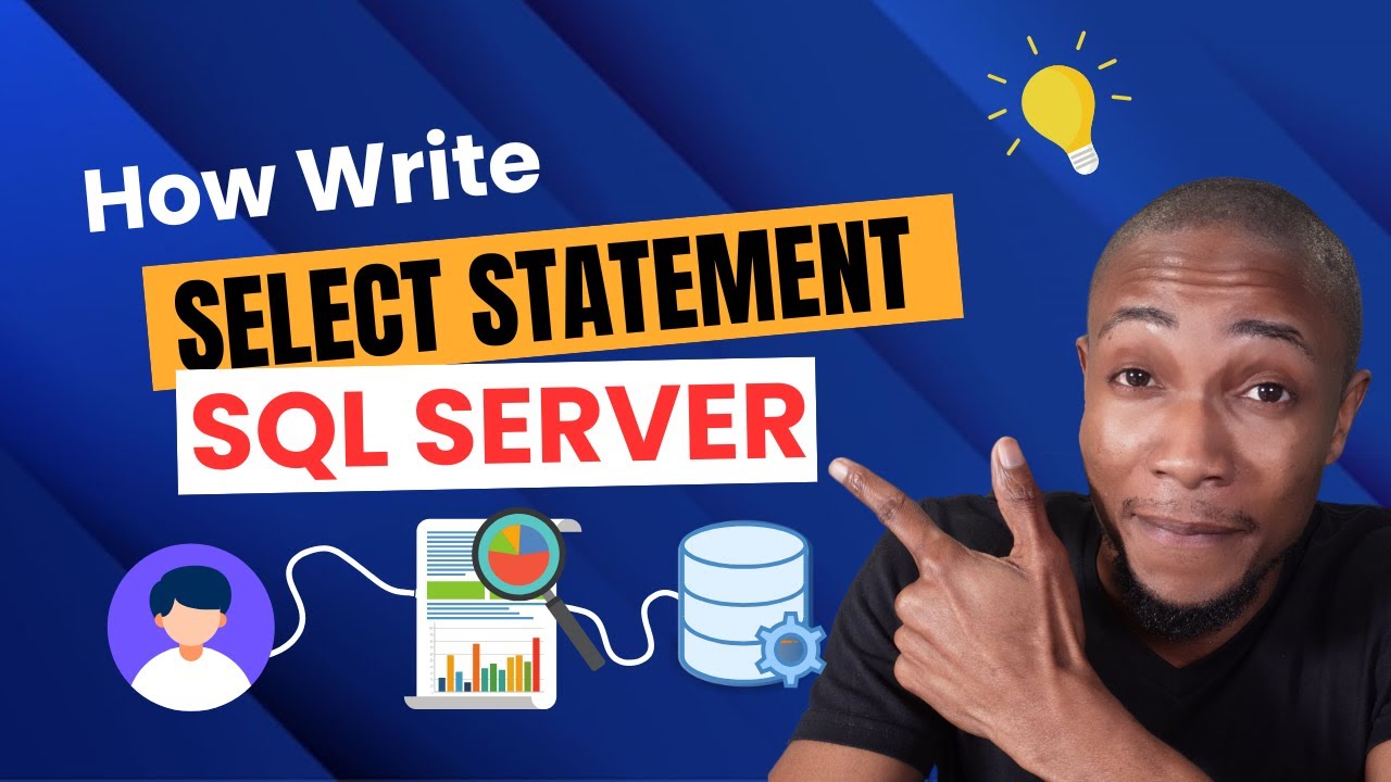 How To Write Select Statement Sql Server Youtube