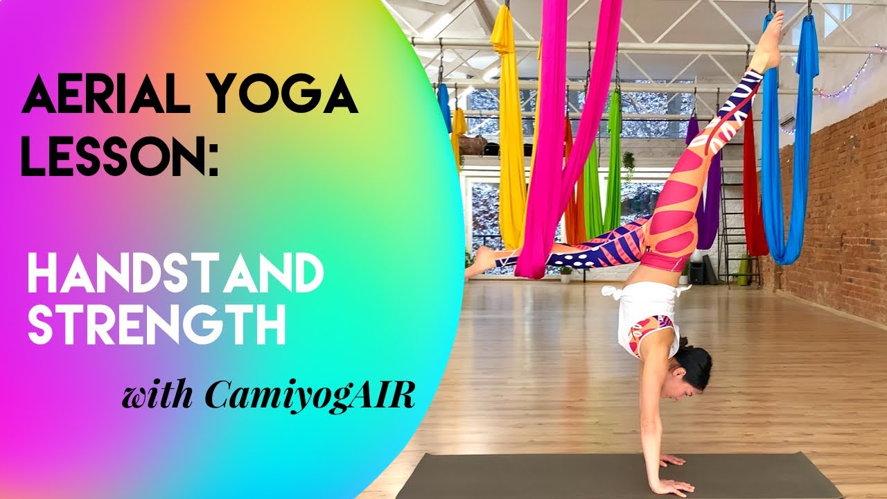 Free Online Aerial Yoga Classes And Tutorials Camiyogair