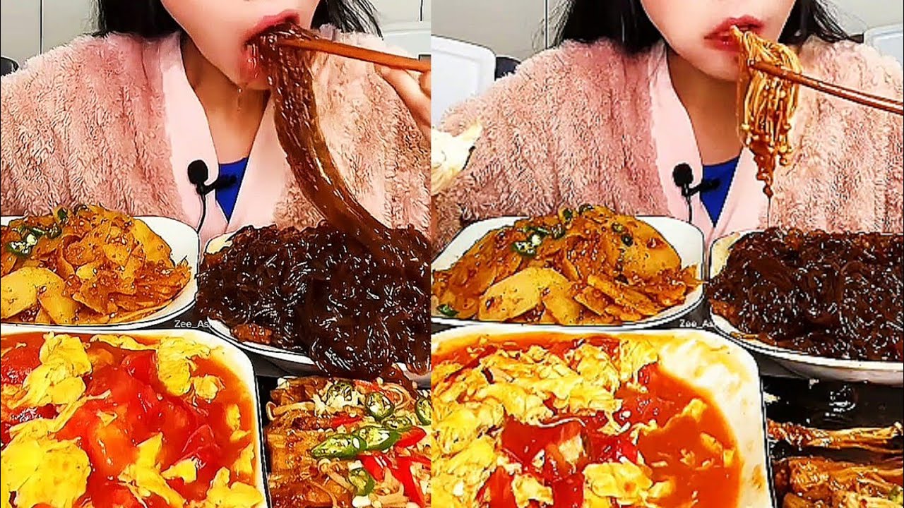 Mukbang Asmr Food Eating Sounds Youtube