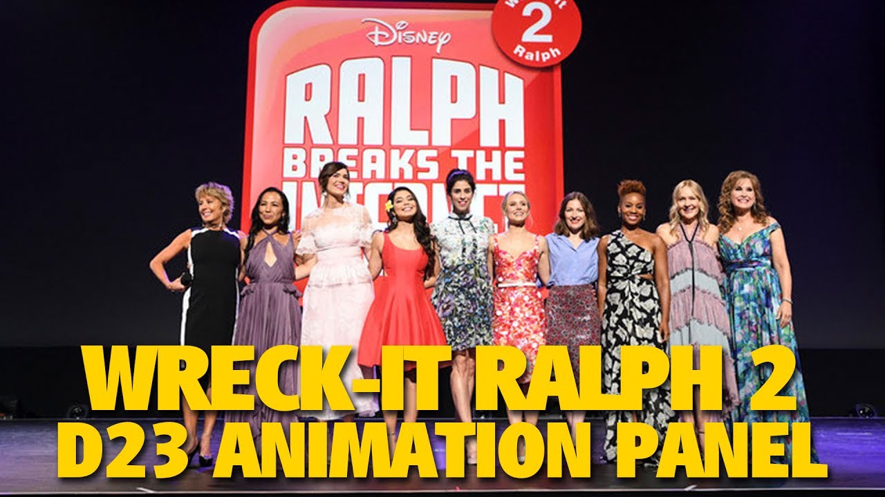 Wreck It Ralph 2 Animation Highlights 2017 D23 Expo Youtube