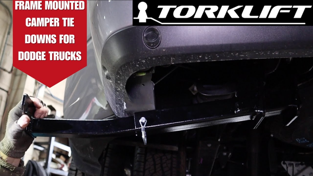How To Install D3112 Dodge Rear Tie Downs By Torklift Youtube