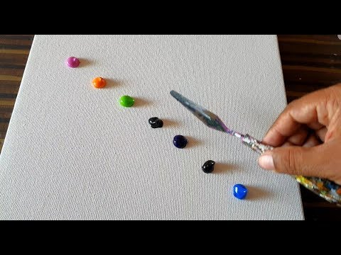 Easy Abstract Art Tutorial Brandon Hals