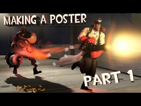 Sfm Tutorial Making A Poster Part 1 Framing Youtube
