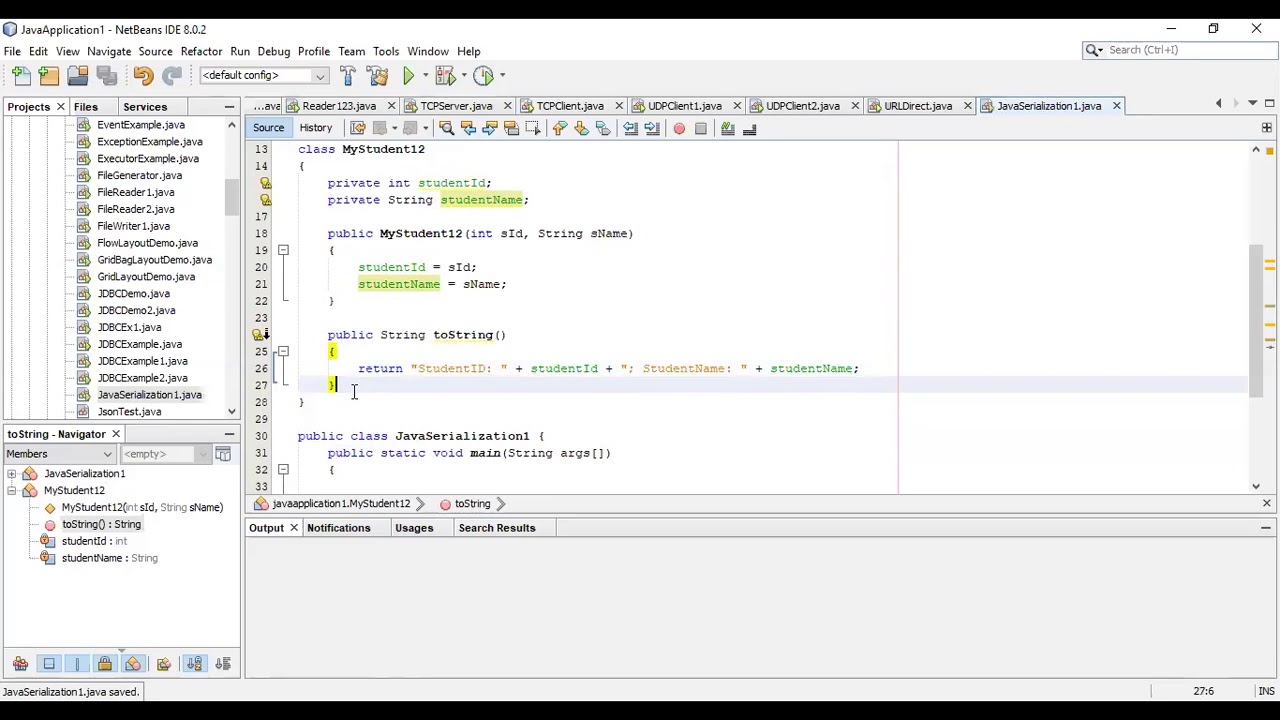 Java Serialization Youtube