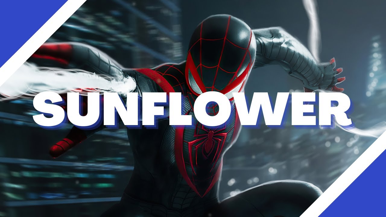 Spider Man Miles Morales Swinging Sunflower Youtube