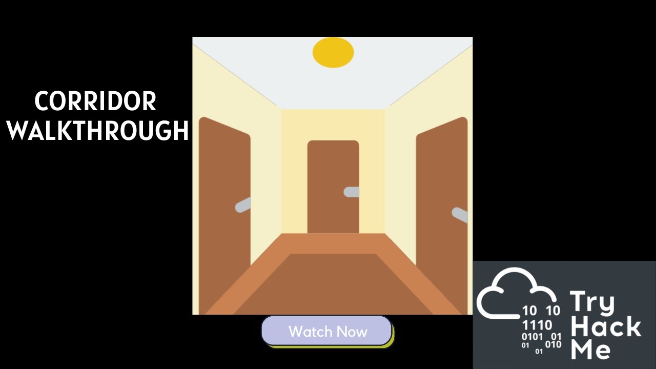 Corridor Tryhackme Walkthrough Youtube