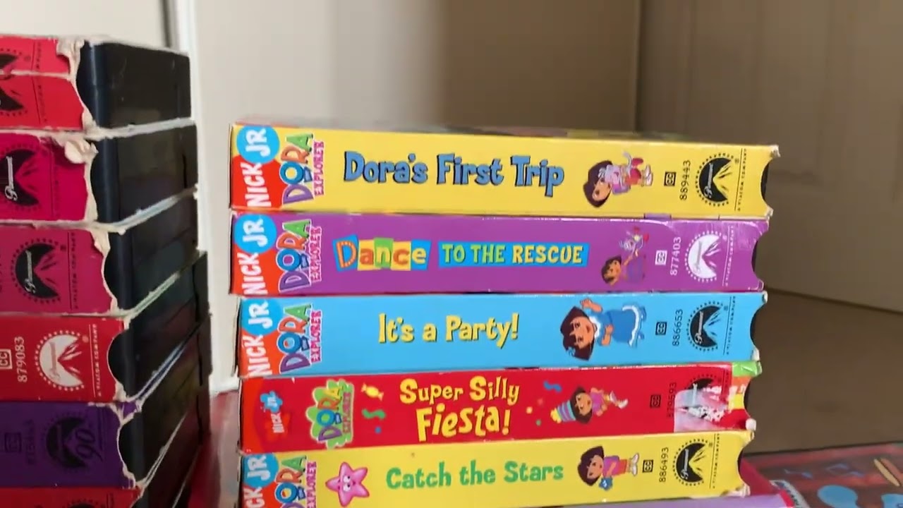 My Nick Jr Vhs Dvd Collection Youtube