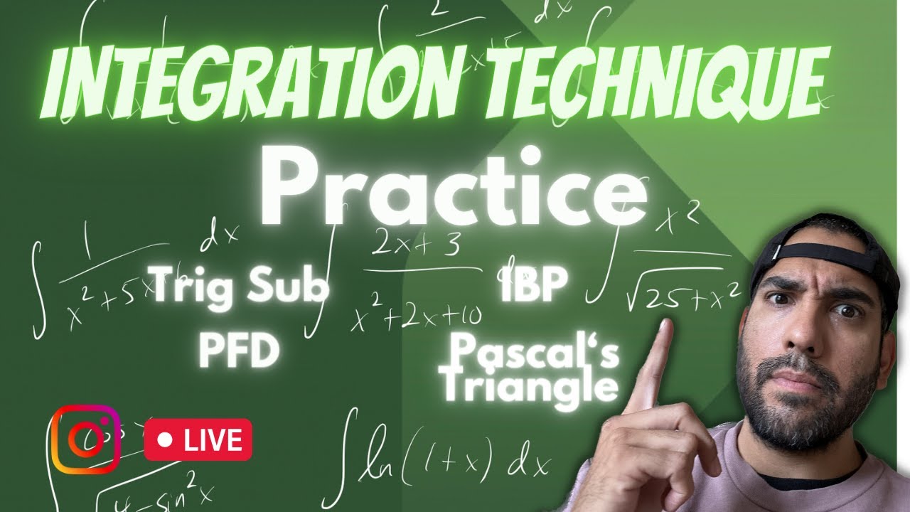 Integration Technique Practice Live On Ig Youtube