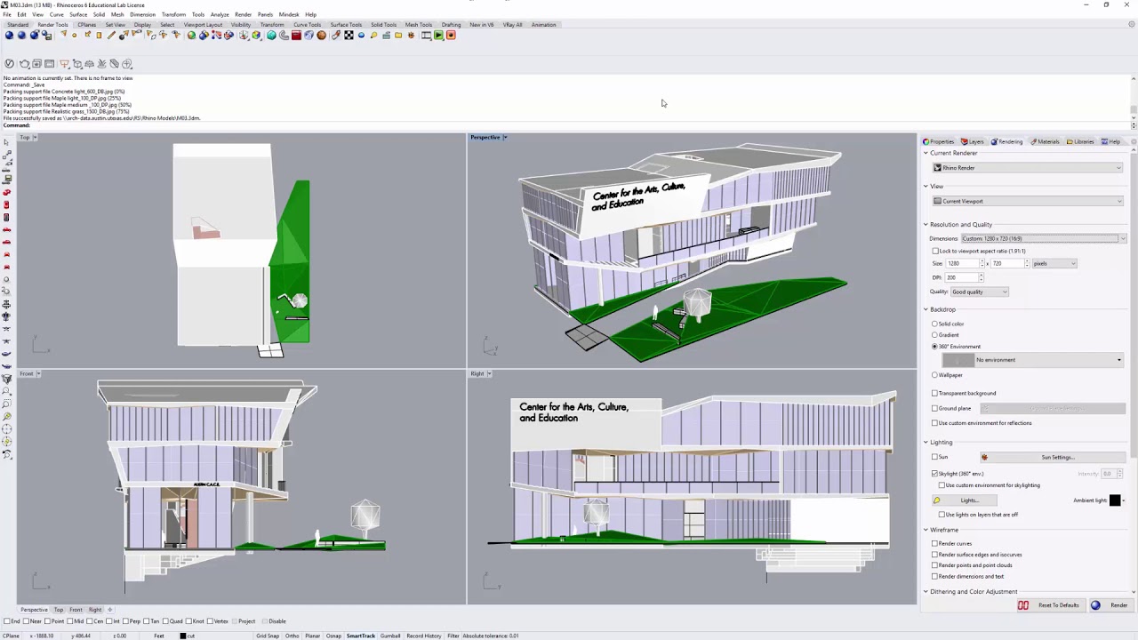 Rhino Plugin Rhino Render Stills Utsoa Render Farm Youtube