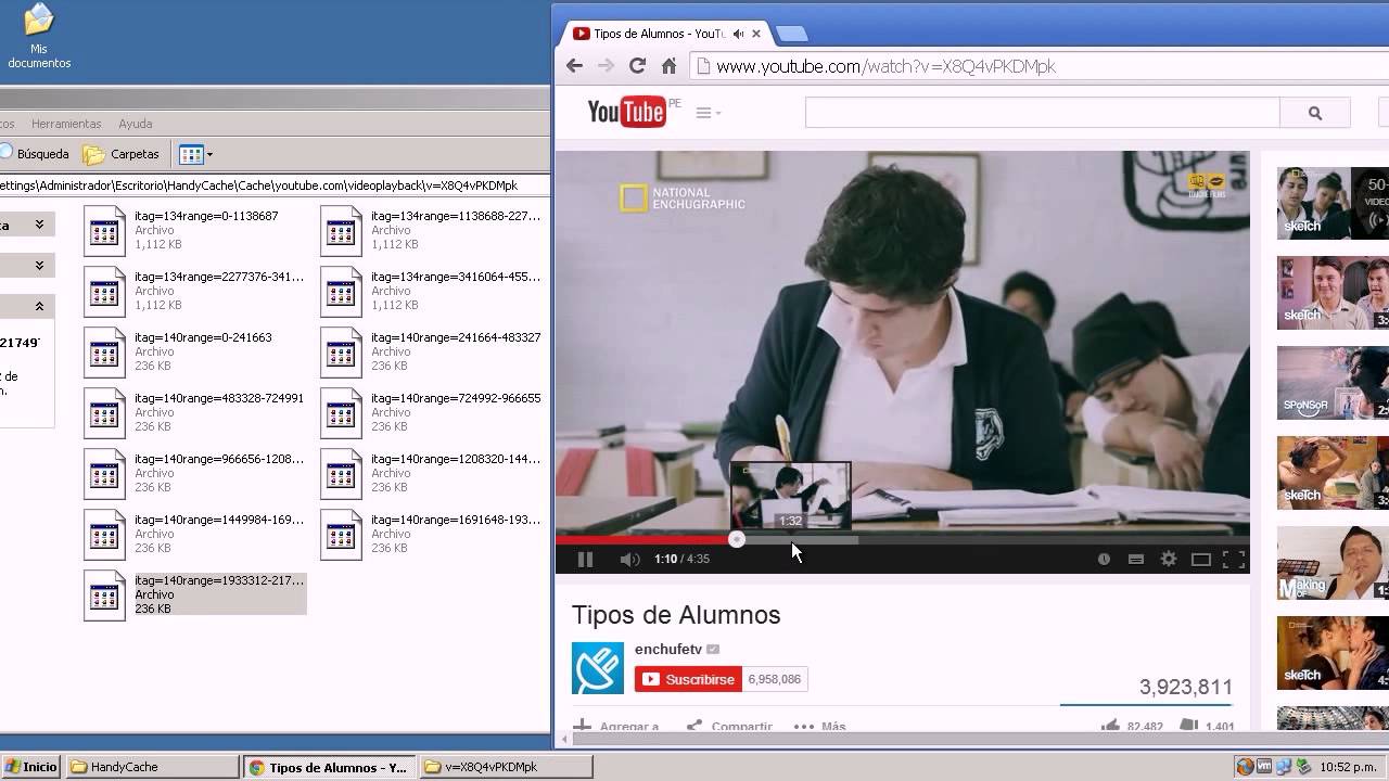 Corriendo Https Con Handycache Youtube