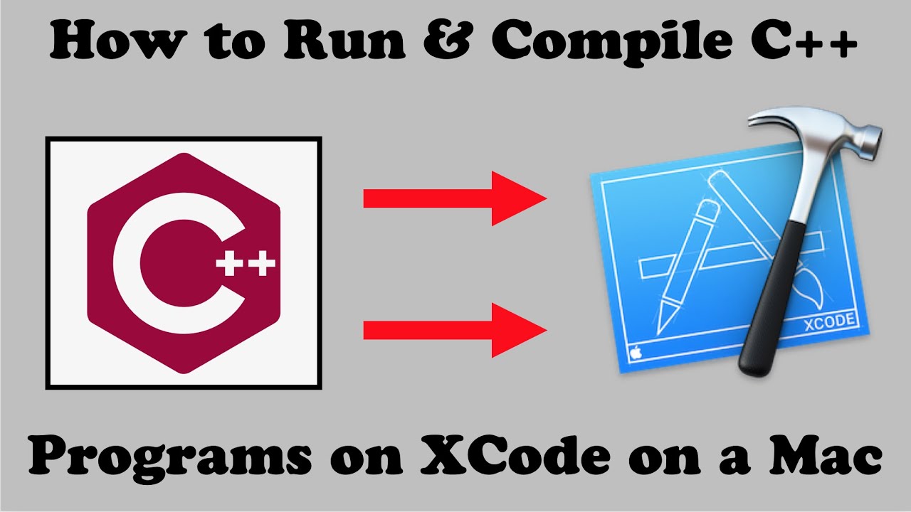 How To Run Compile C Programs On Xcode On A Mac Computer Basic