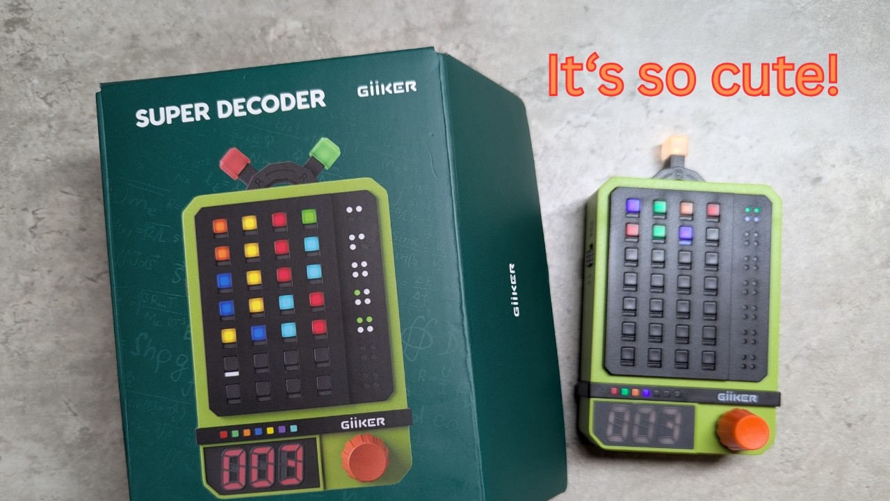 189 Giiker S New Super Decoder Electronic Mastermind Youtube