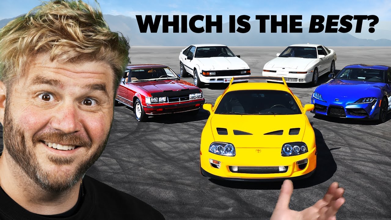 We Drove Every Toyota Supra Youtube