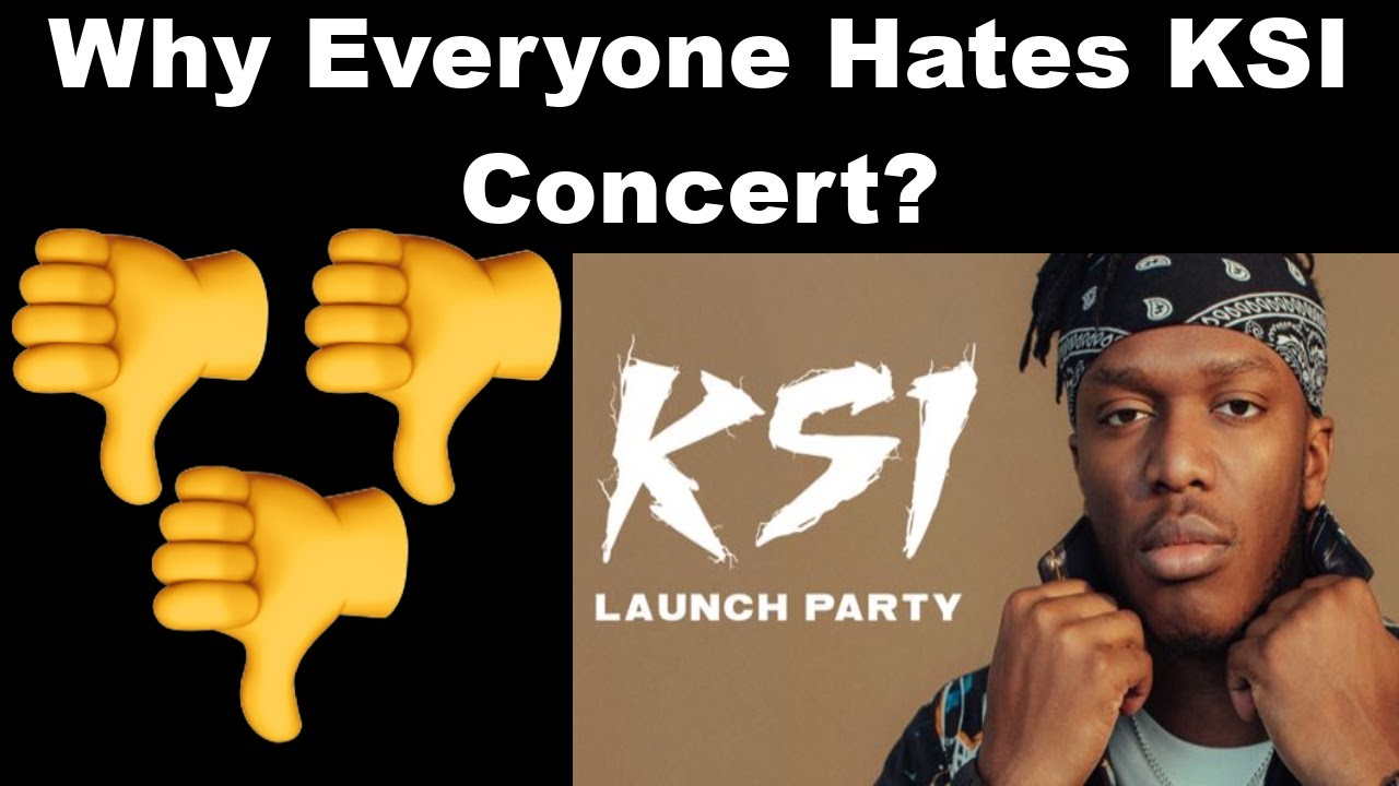 Why Everyone Hates Ksi Concert Youtube