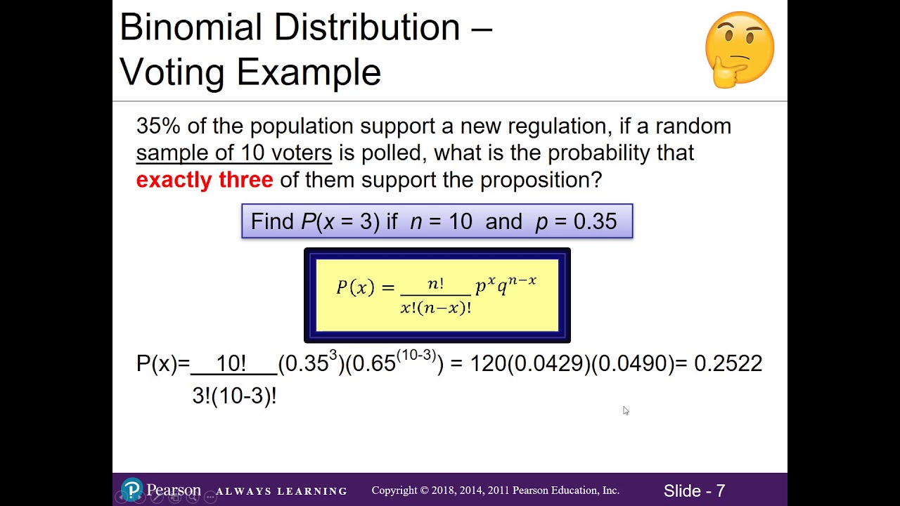 5 2 Binomial Probability Distribution Updated Youtube