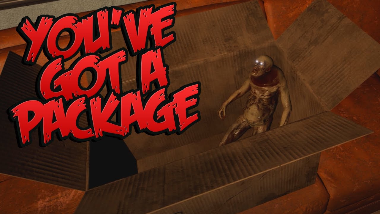 Would You Open The Box You Ve Got A Package Horror Game Youtube