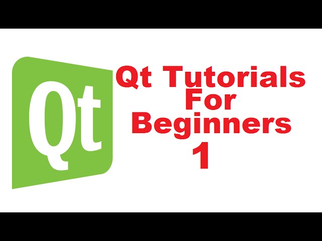 Qt For Beginners Part 1 Overview Key Concepts 18 Qt Qml And