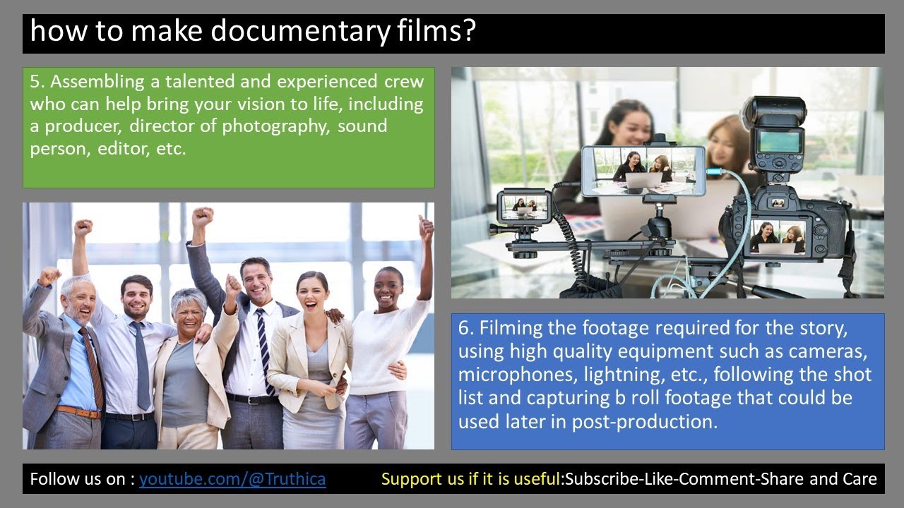 How To Make Documentary Films Youtube