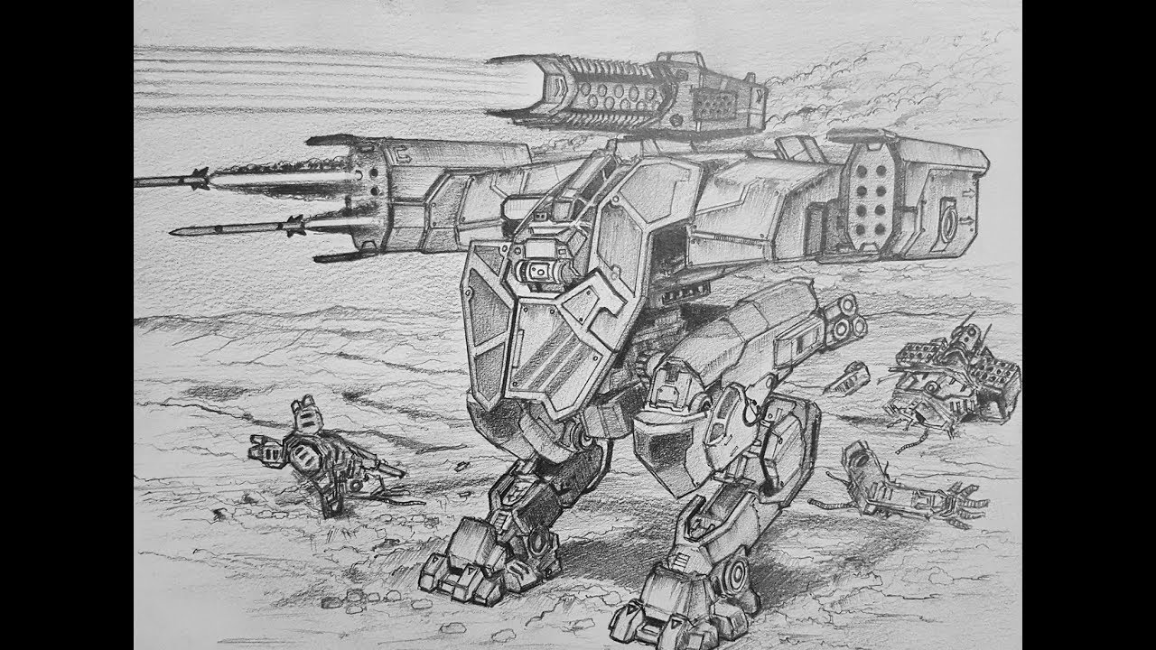 How To Draw A Lancelot From War Robots Youtube