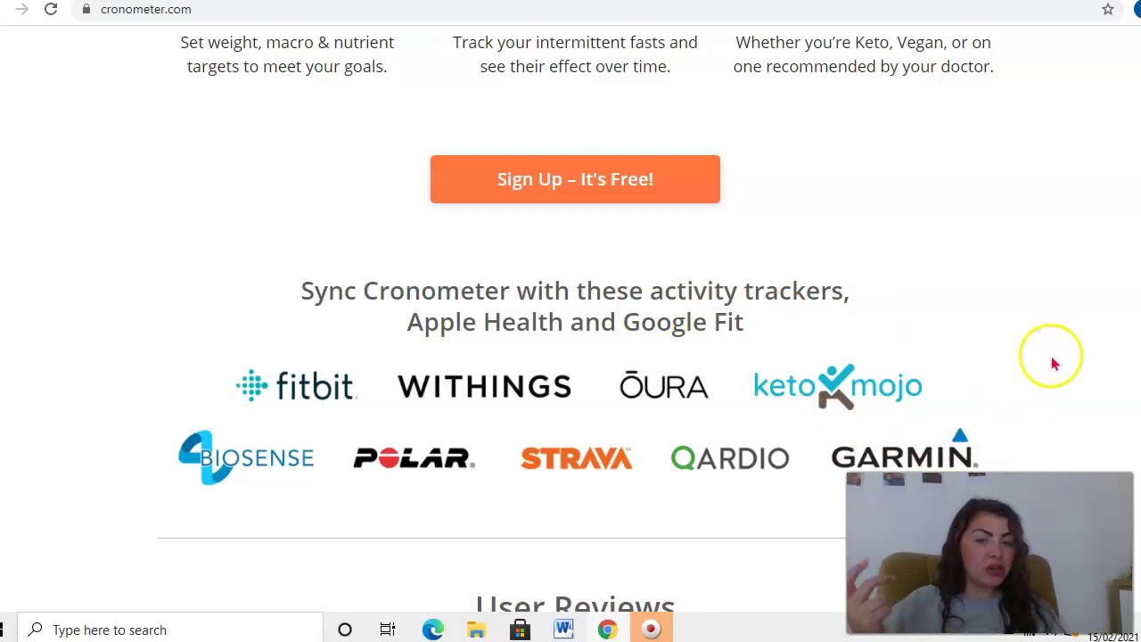 How To Use Cronometer App 2021 Youtube