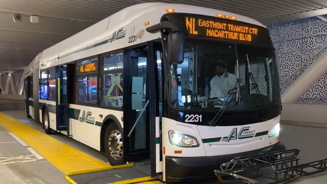 Ac Transit 2017 New Flyer Xd60 2231 Youtube
