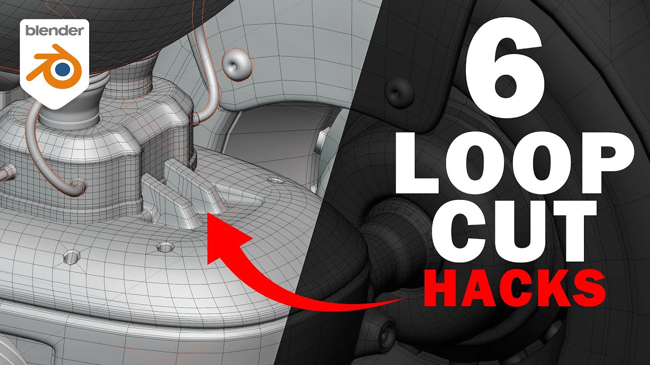 6 Basic Loop Cut Tricks In Blender Try These Youtube