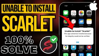 Unable To Install Scarlet On Iphone Ipad Ios 18 Fix Nirbytes Mp3 Music ...