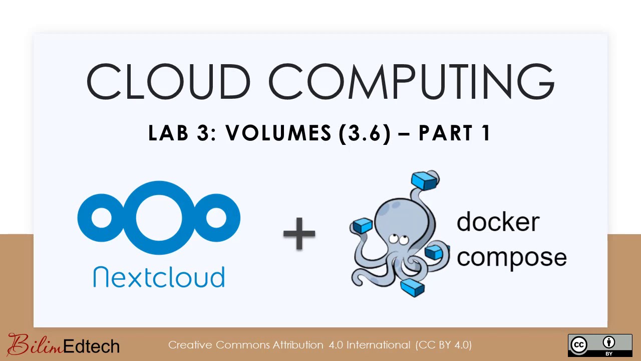 Cloud Computing Lab 3 6 1 Nextcloud Using Docker Compose Youtube