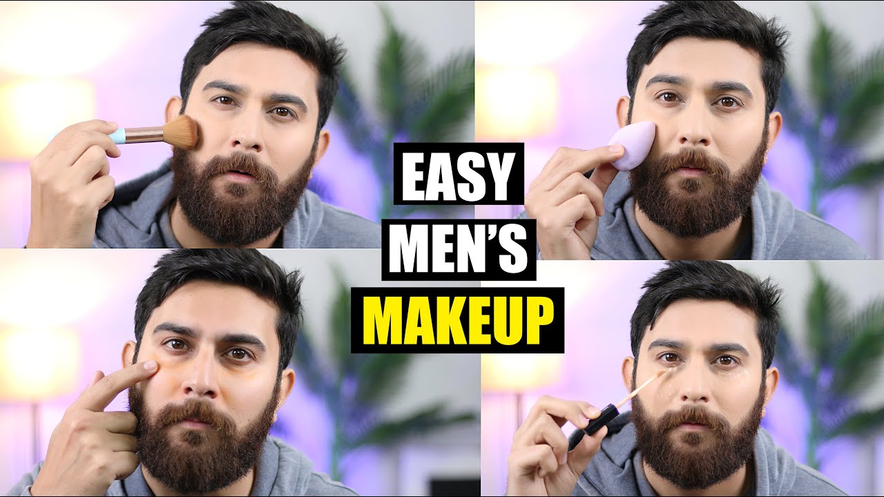 Simple Everyday Men S Makeup Tutorial For Beginners Affordable Makeup