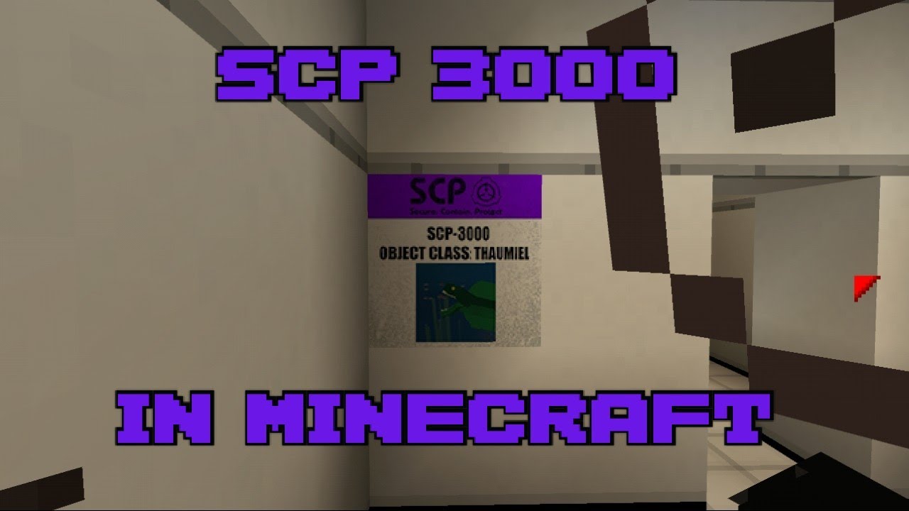 How To Make Scp 3000 Containment Chamber In Minecraft Youtube