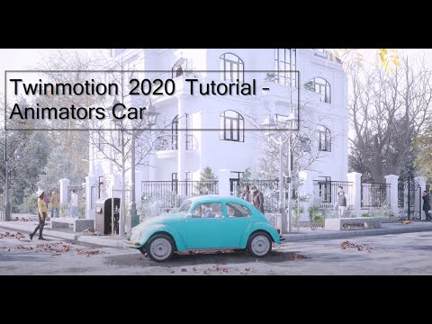 Twinmotion 2020 Tutorial Animators Car Youtube