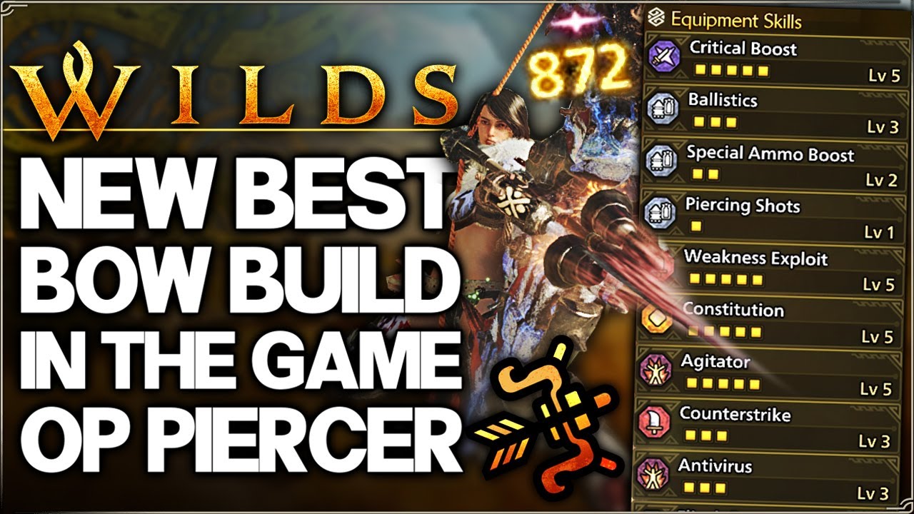 Monster Hunter Wilds New Best Build In Game Highest Damage Dragon