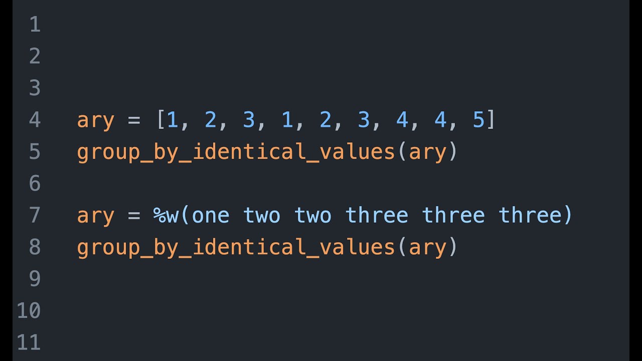 Ruby Rails Tricks 003 Count Identical Elements In An Array Youtube
