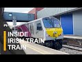 Inside Of A High Speed Irish Train From Dublin To Cork Ireland Trains ...