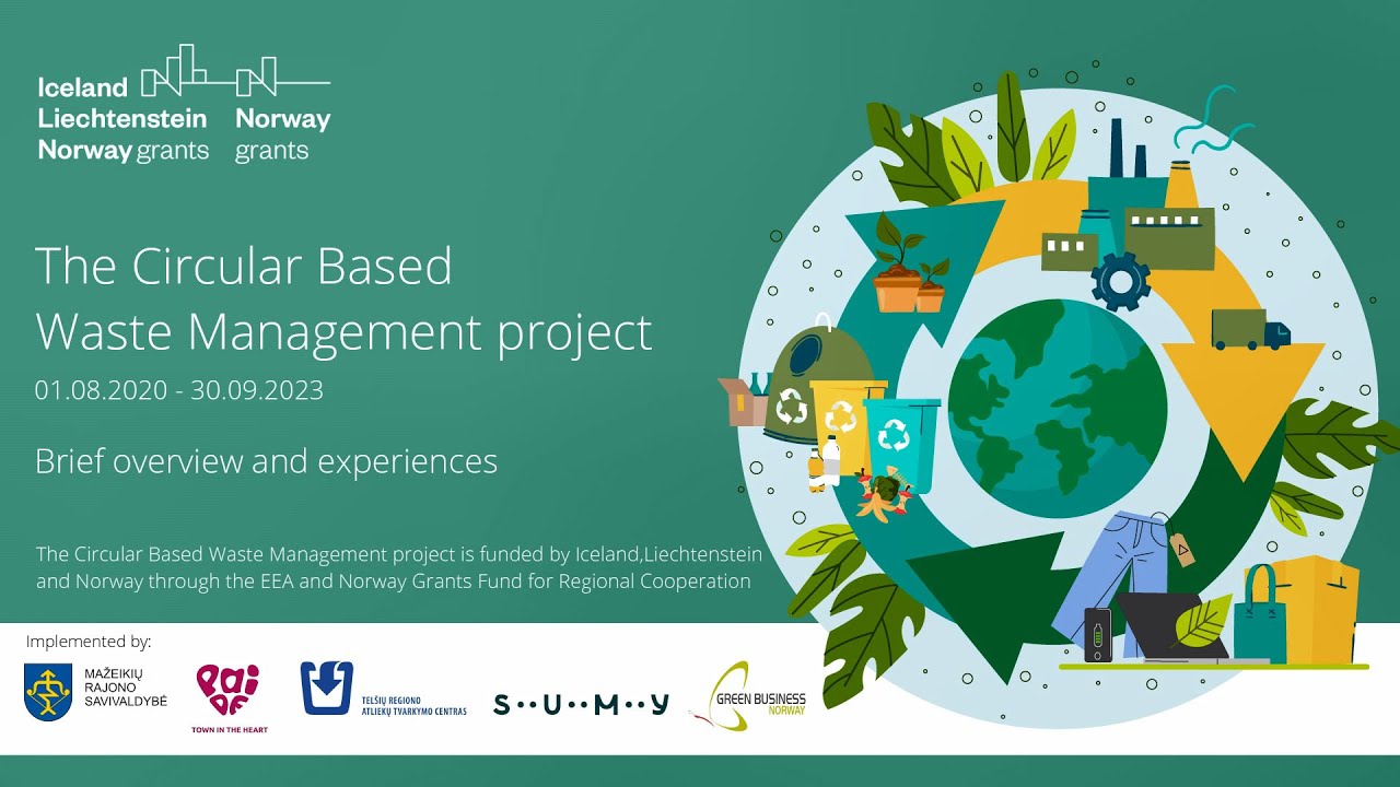 The Circular Based Waste Management Project Youtube