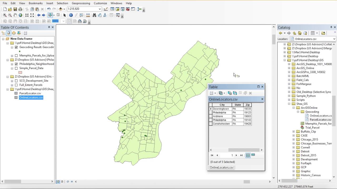 Geocoding Addresses Youtube