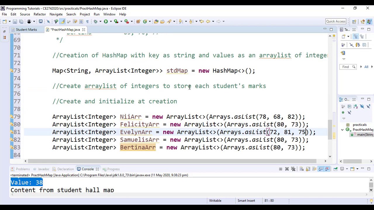 Programming With Java Hashmaps Part Iv Youtube