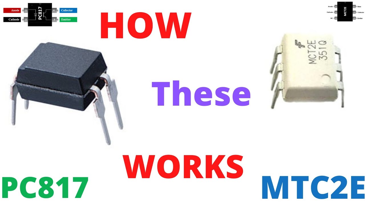 How Optocoupler Photocoupler Works Pc817 Youtube