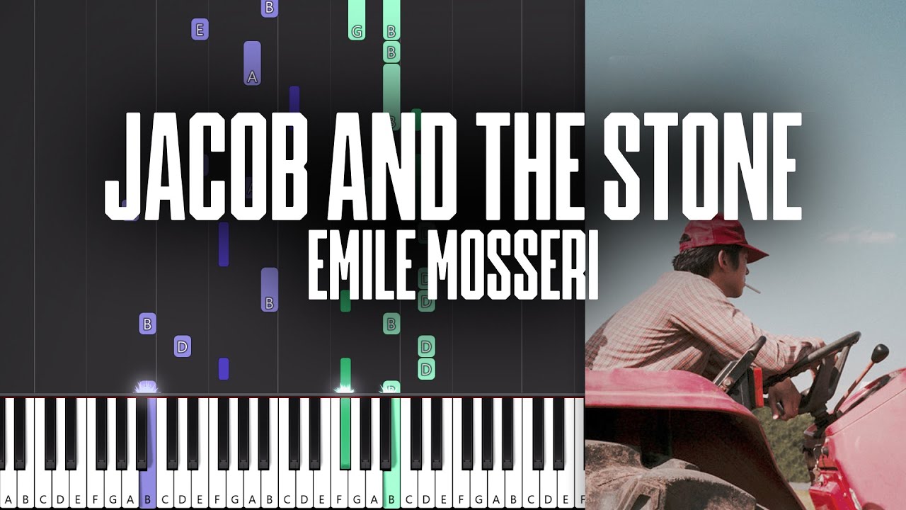 Jacob And The Stone Emile Mosseri Piano Tutorial Midi Youtube