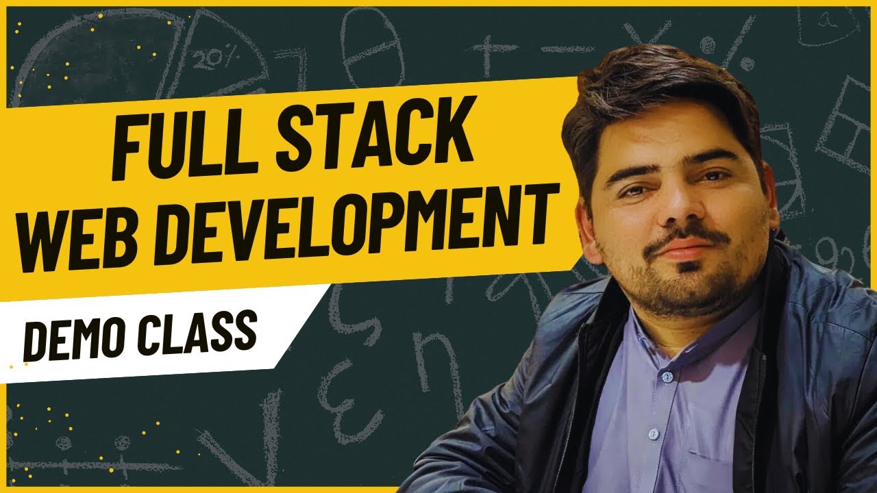 Full Stack Web Development Course Demo Class Youtube