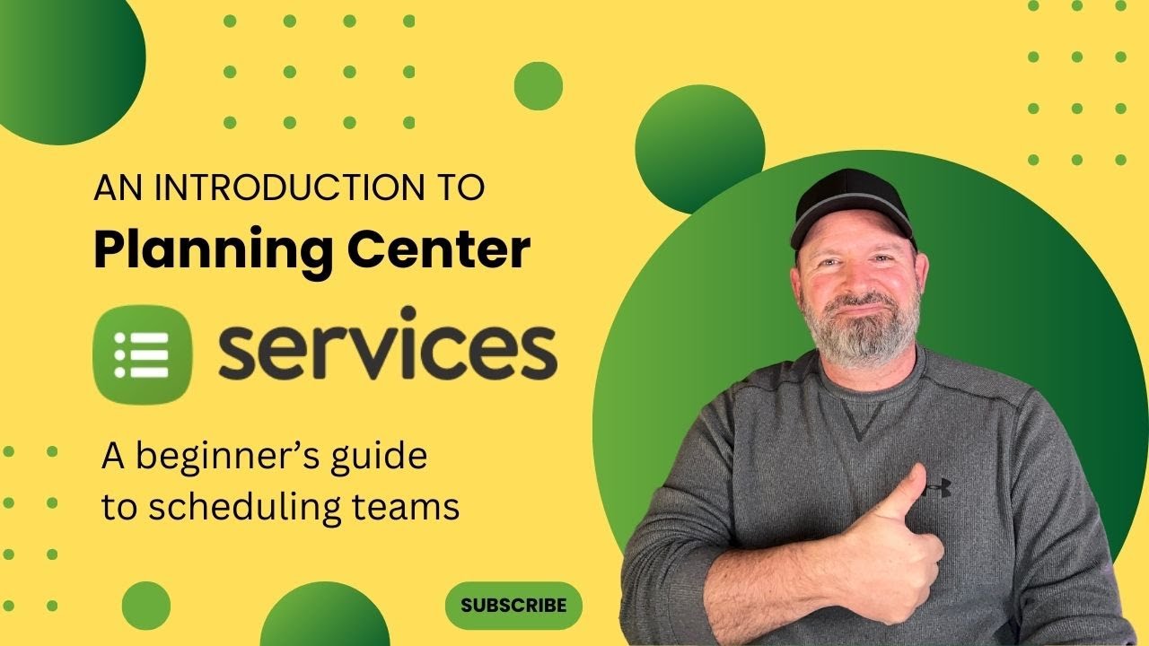 Introduction To Planning Center Services For Beginners Scheduling