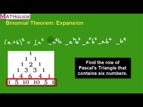 Binomial Theorem Expansion Youtube