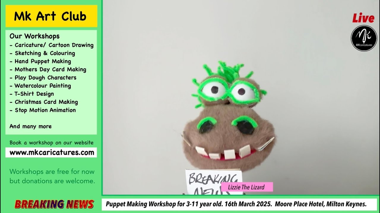 Puppet Making Workshop Youtube