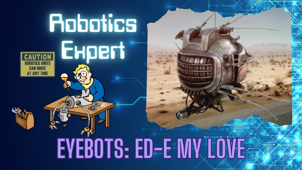 Robotics Expert Eyebots Ed E My Love Youtube