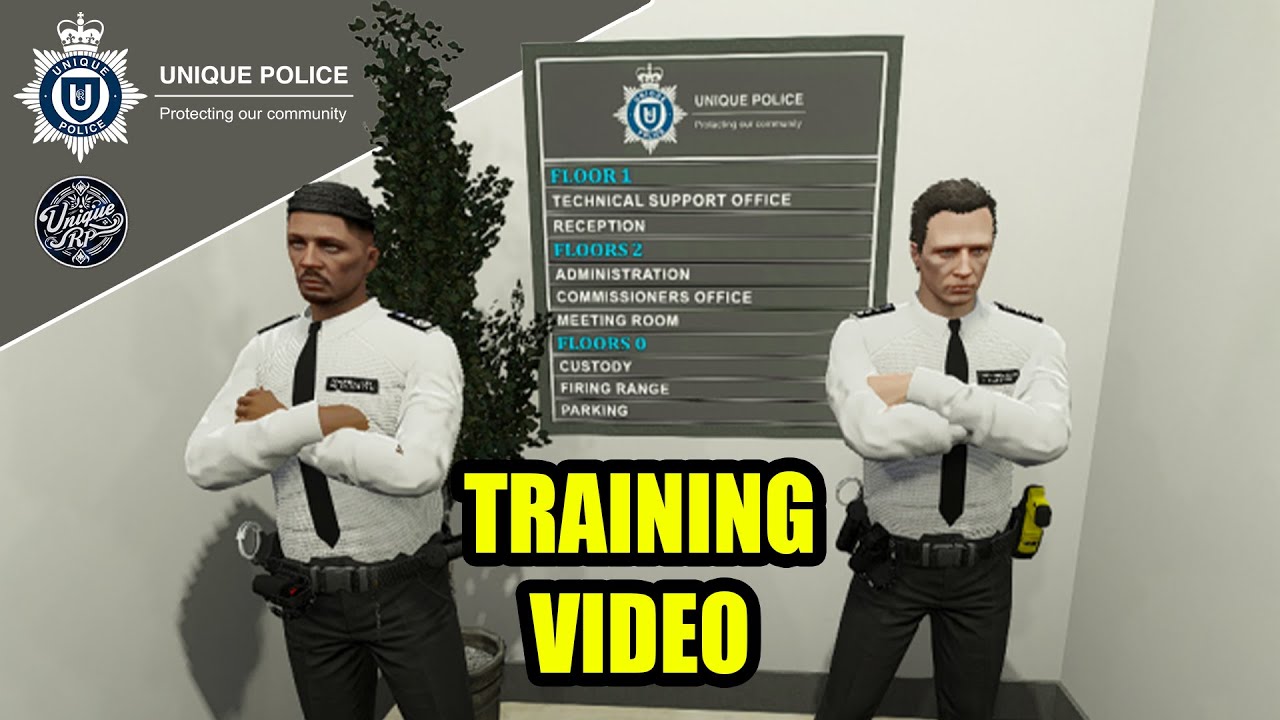 Unique Rp Police Season 2 Training Gta V Rp Fivem Youtube