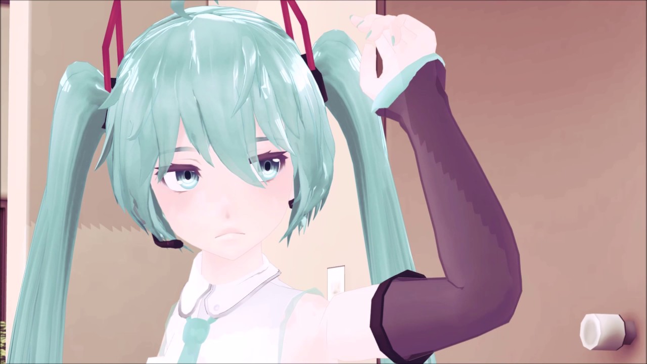 Mmd Talkloid Miku S Bored Youtube