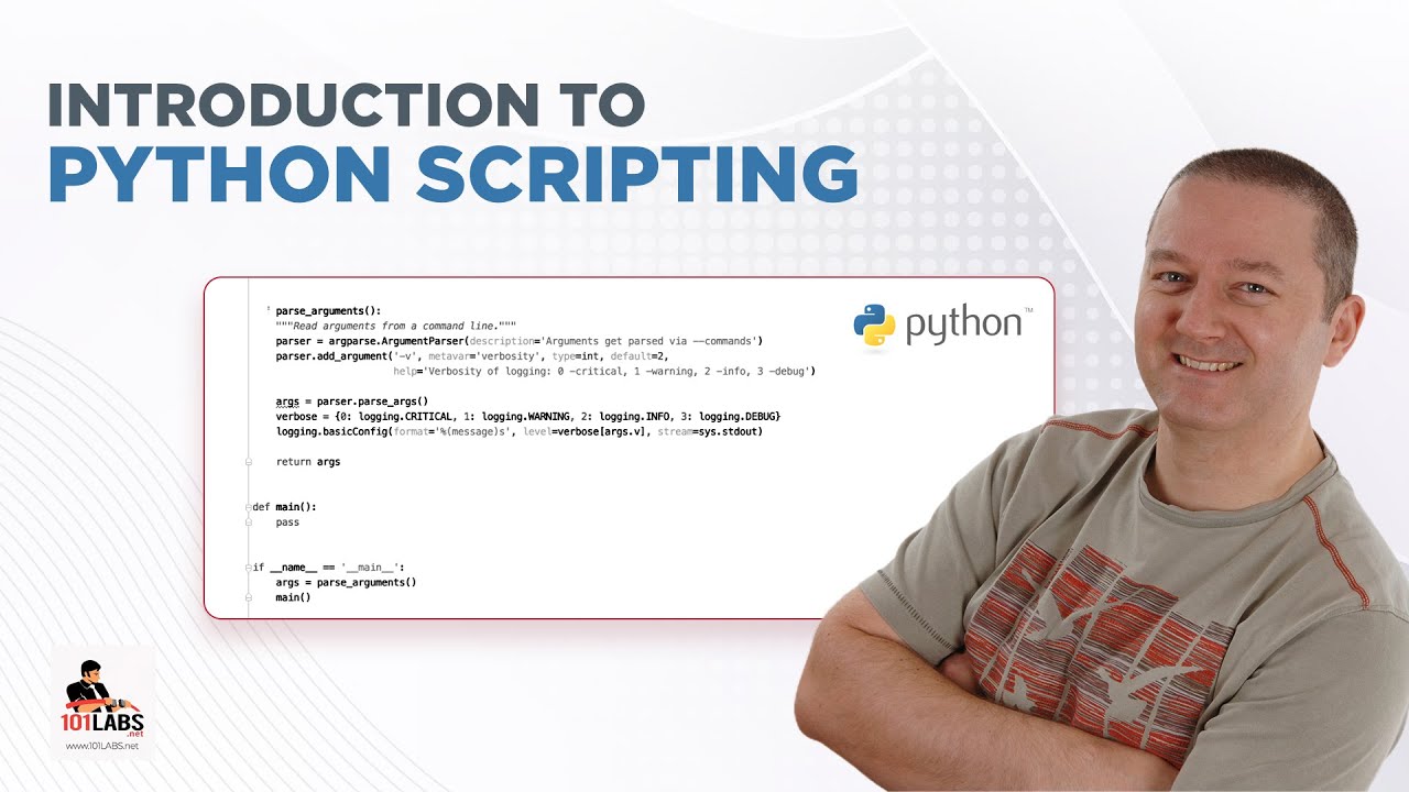 Introduction To Python Scripting Follow Along Lab Youtube