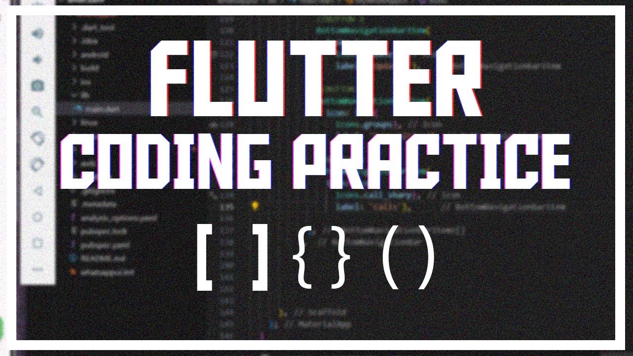 Flutter Ui Speed Practice Coding Youtube