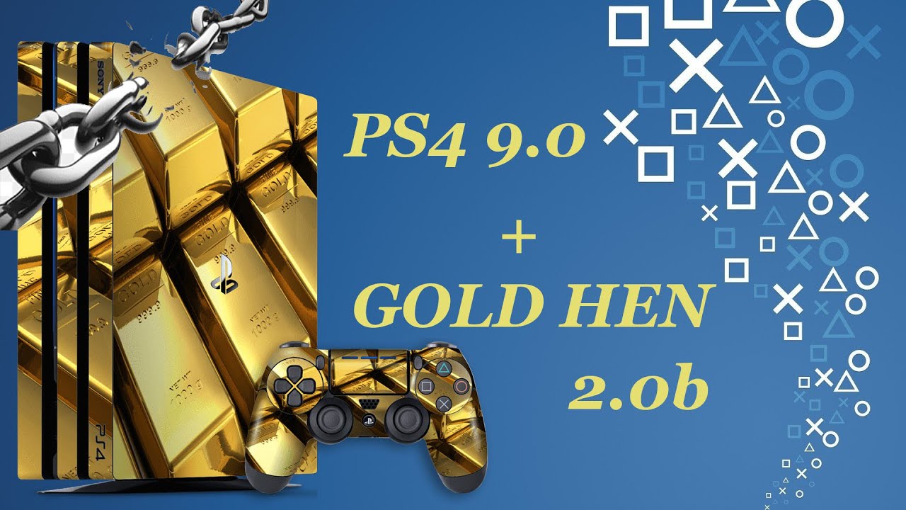 Ps4 9 0 Com Gold Hen 2 0b Youtube