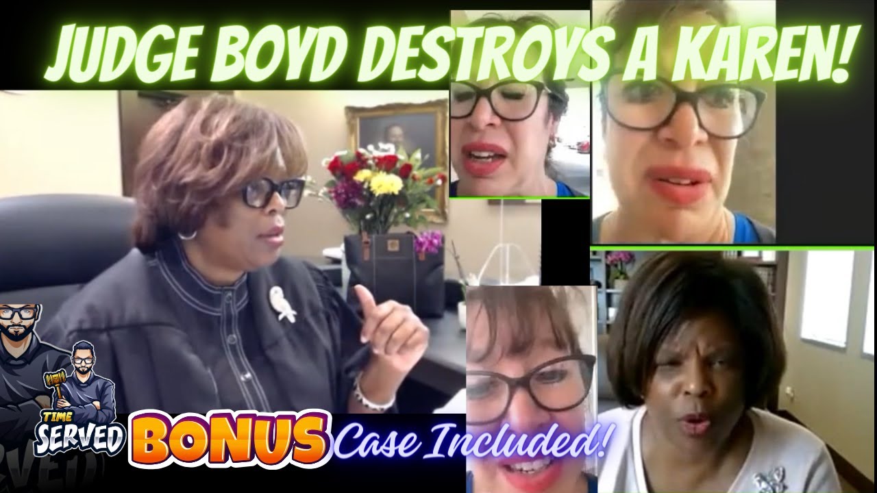 Judge Destroys This Impatient Karen Youtube